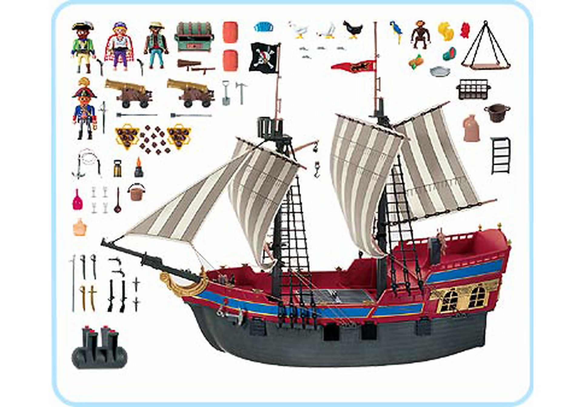 Grand bateau Pirates - 3940-A | PLAYMOBIL® Grand bateau Pirates - 3940-A | PLAYMOBIL®